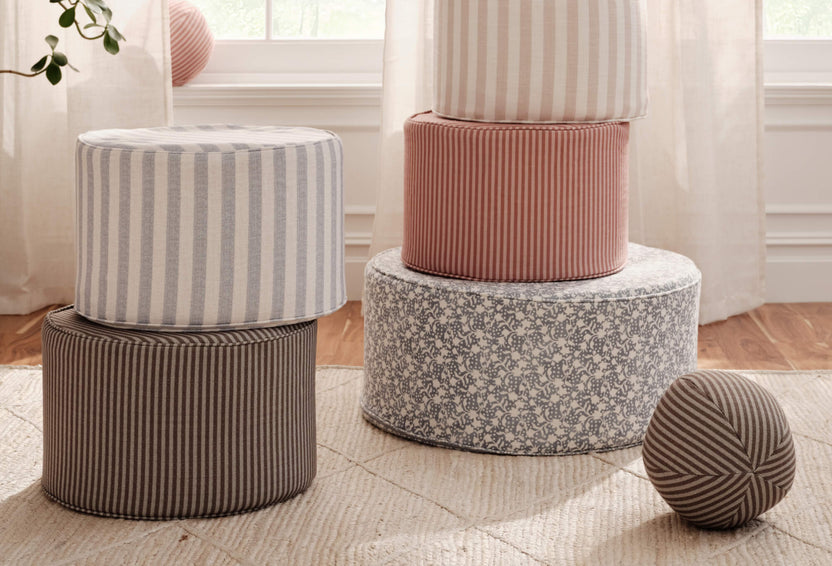 Plush Furniture Ottomans | House of Noa