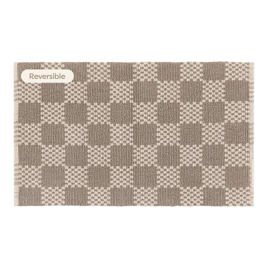 Comfy Bath Mat | Checks – House of Noa