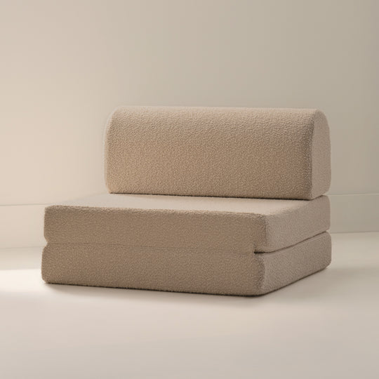 Truffle Light Brown Modular Couch | Boucle | House of Noa