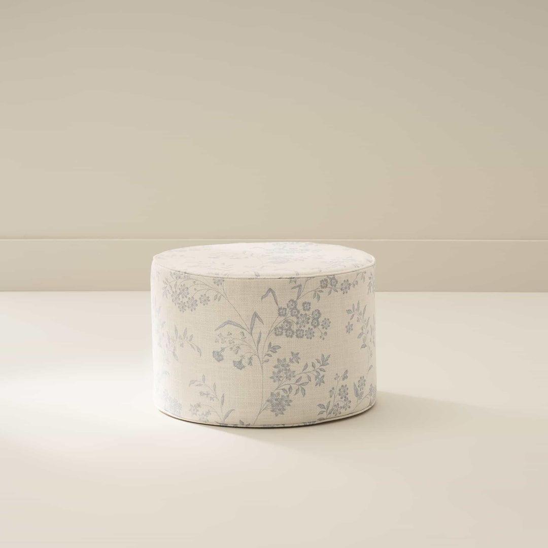 Blue Floral Ottoman | Kit | House of Noa