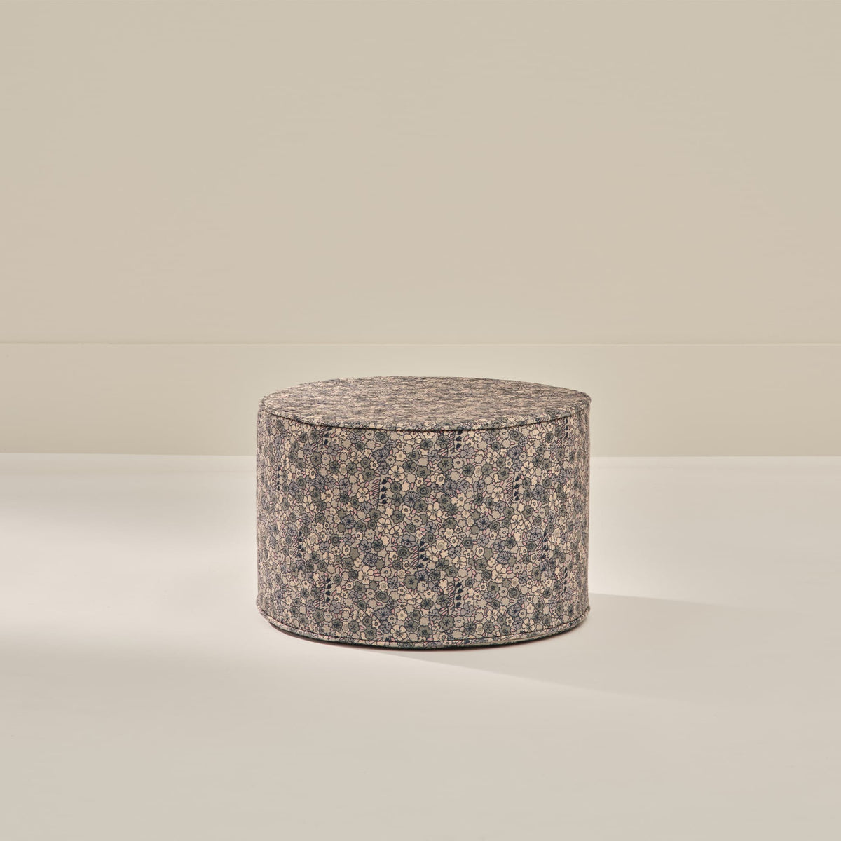 Green Floral Ottoman | Marra in Hydrangea | House of Noa